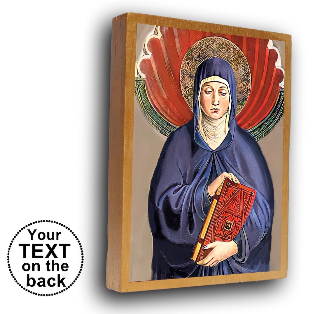 Saint Monica Icon, Handmade Catholic Icon, Icon of St Monica of Hippo ...