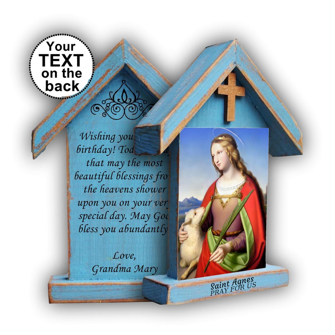 Saint Agnes Icon, St Agnes Statue, Altar of Saint Agnes, Saint Agnes ...