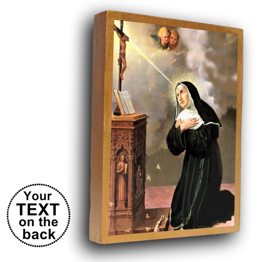 Saint Rita From Cascia, St Rita Icon, Saint Icon, Patron Saint, Saint ...