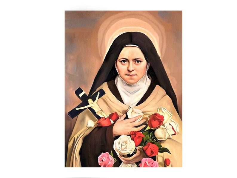 Saint Therese of Lisieux Icon Saint Teresa the Little - Etsy
