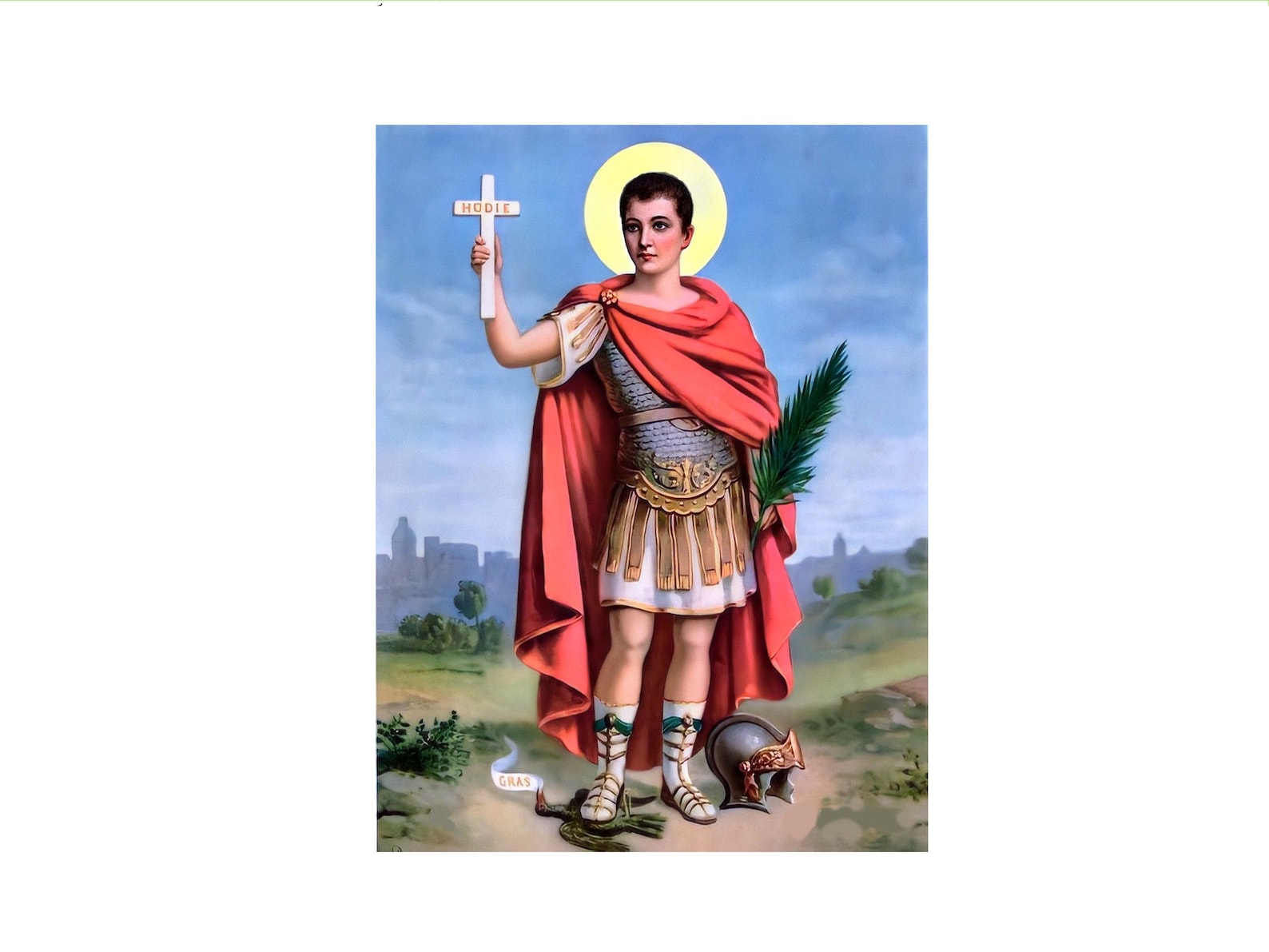 Saint Expeditus Saint Expedite Catholic Gifts Religion Art - Etsy