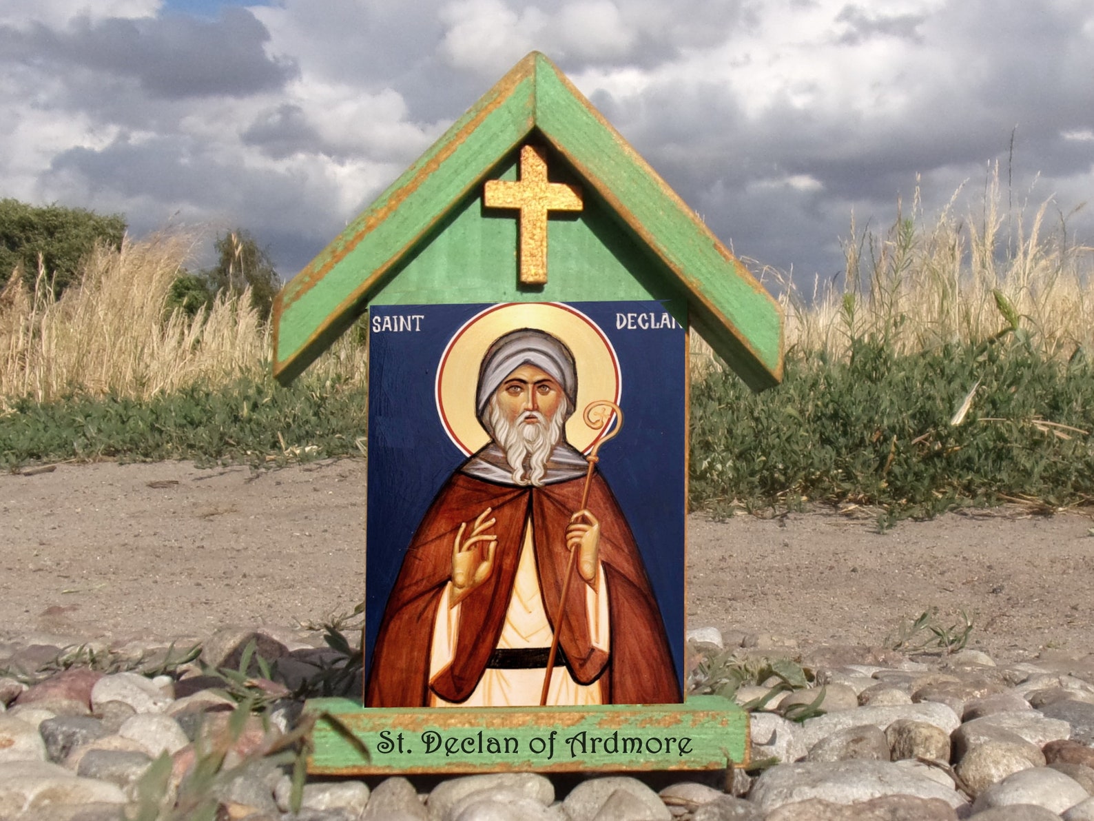 Saint Declan of Ardmore Patron Saint Gift St Declan Saint - Etsy