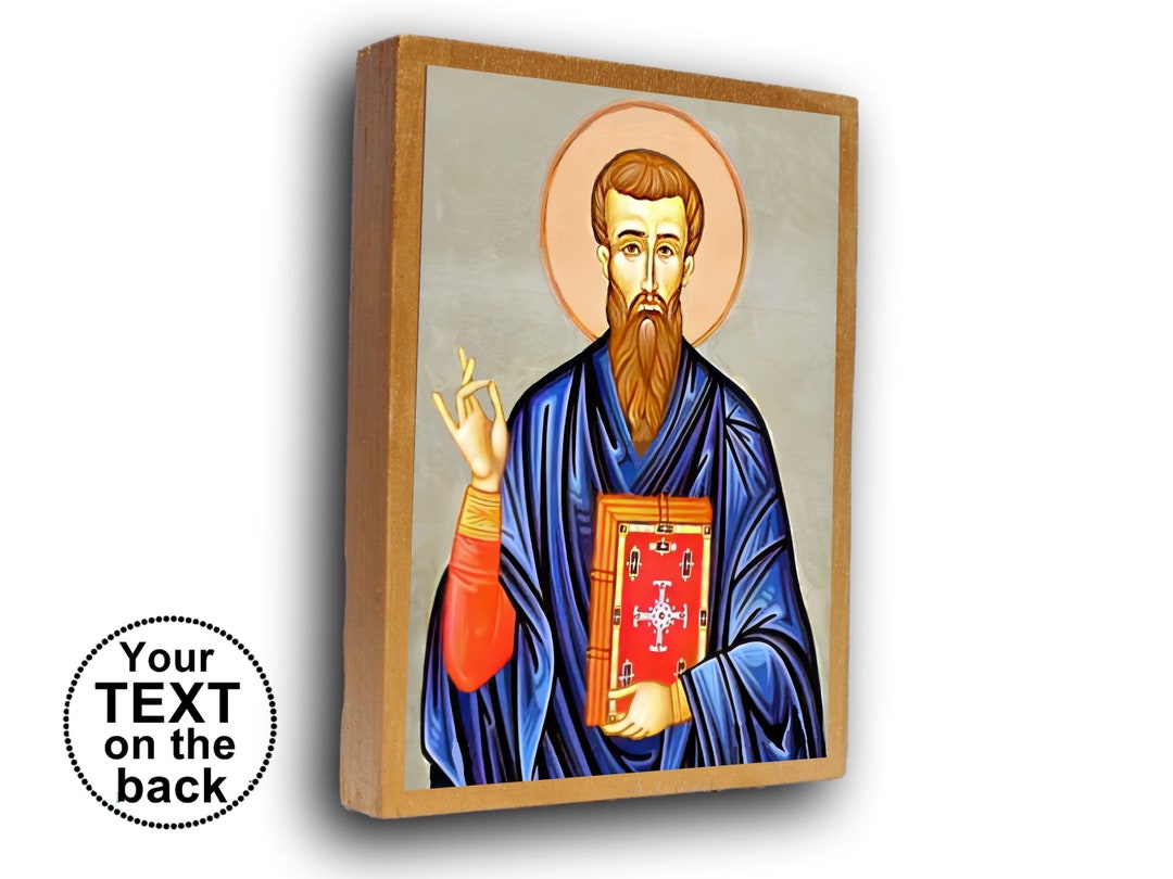 Saint Kenneth of Canice, Icon St Kenneth, St Kenneth Ireland, St ...