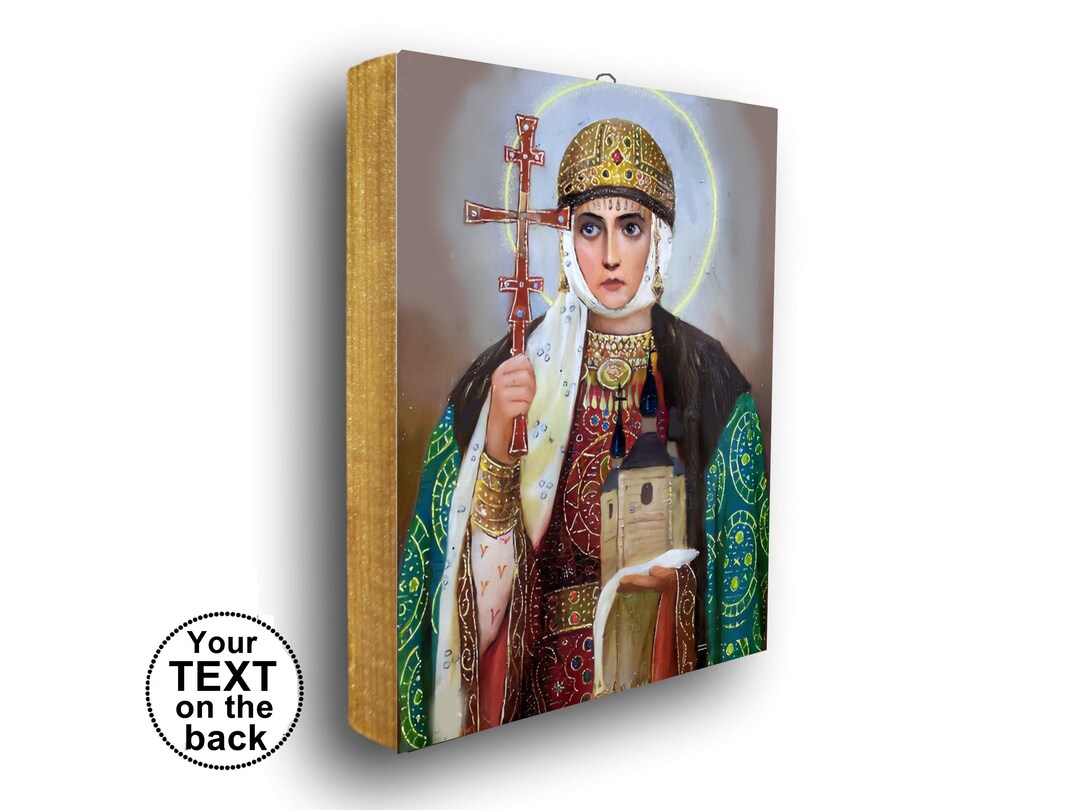 Saint Olga Icon Icon of St Olga Religious Personalized Gift - Etsy
