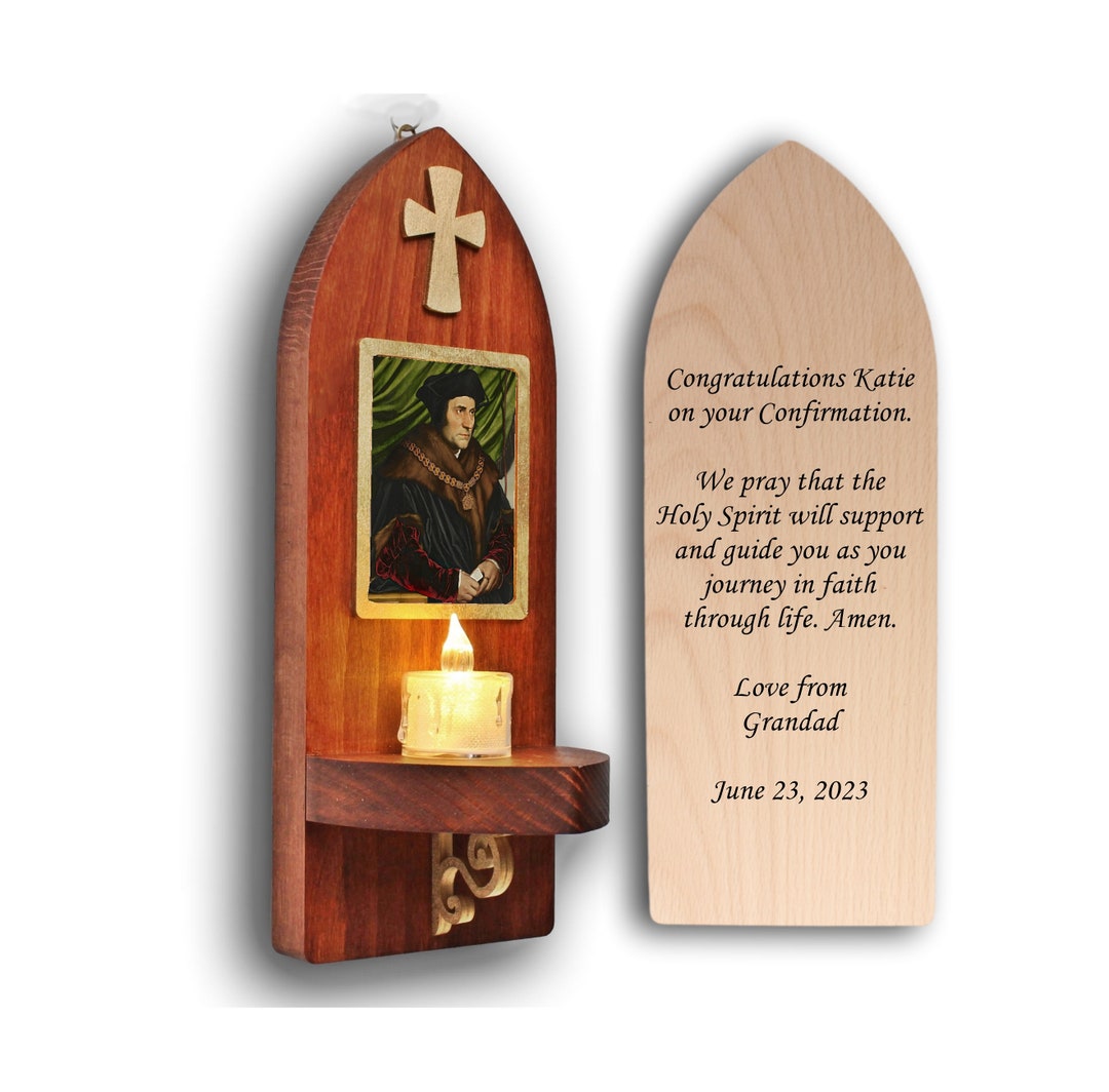 St Thomas More, Saint Thomas More Icon, Thomas More, Christian Wall Art ...
