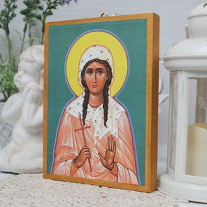 Saint Julia Icon, Icon of St Julia, Saint Julia Gift, Christian Custom ...