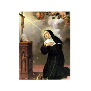 Saint Rita, Patron Saint, St Rita, Personalized Religion Gift, Gift for ...