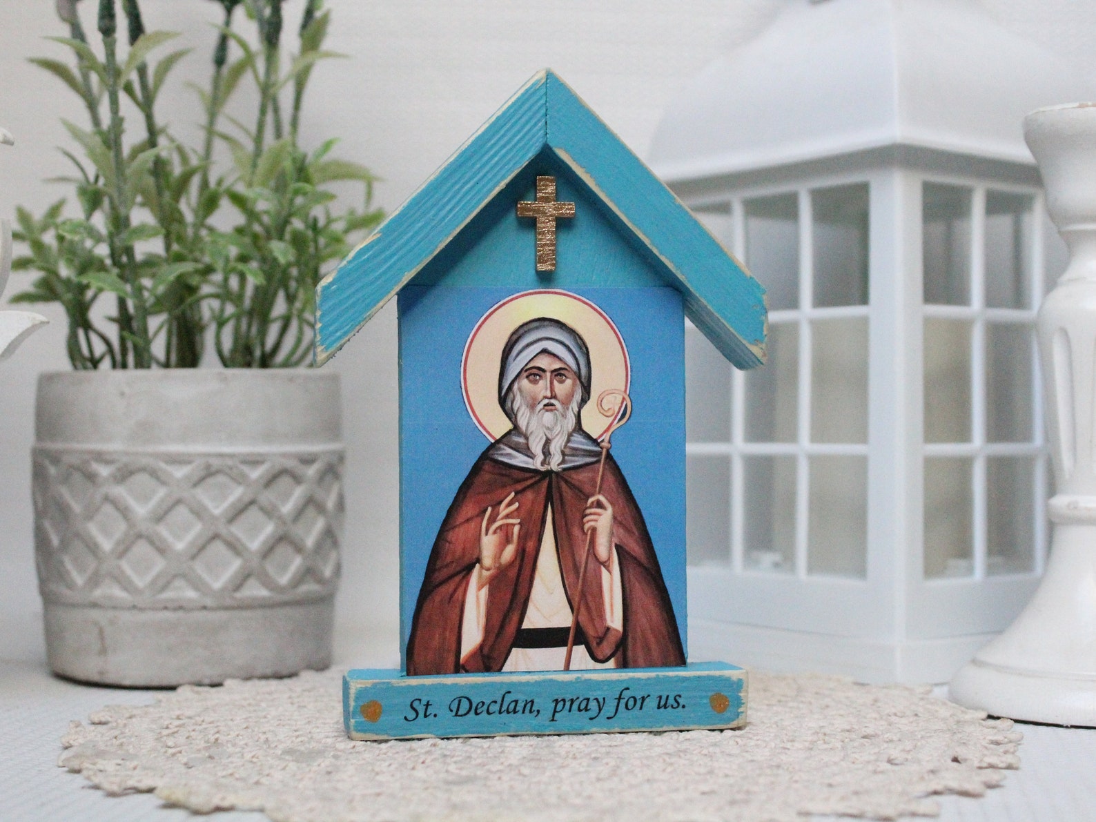 Saint Declan of Ardmore Patron Saint Gift St Declan Saint - Etsy