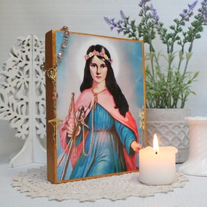 Saint Philomena Icon St Philomena Print Religious Gift - Etsy