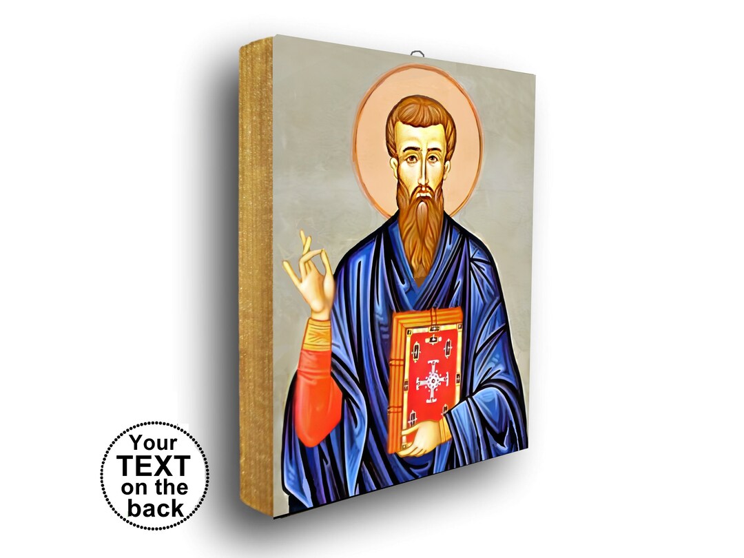 Saint Kenneth of Canice Icon St Kenneth St Kenneth Ireland - Etsy
