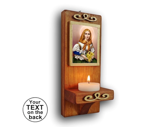 Saint Dymphna Art St Dymphna Icon Patron of Mental - Etsy