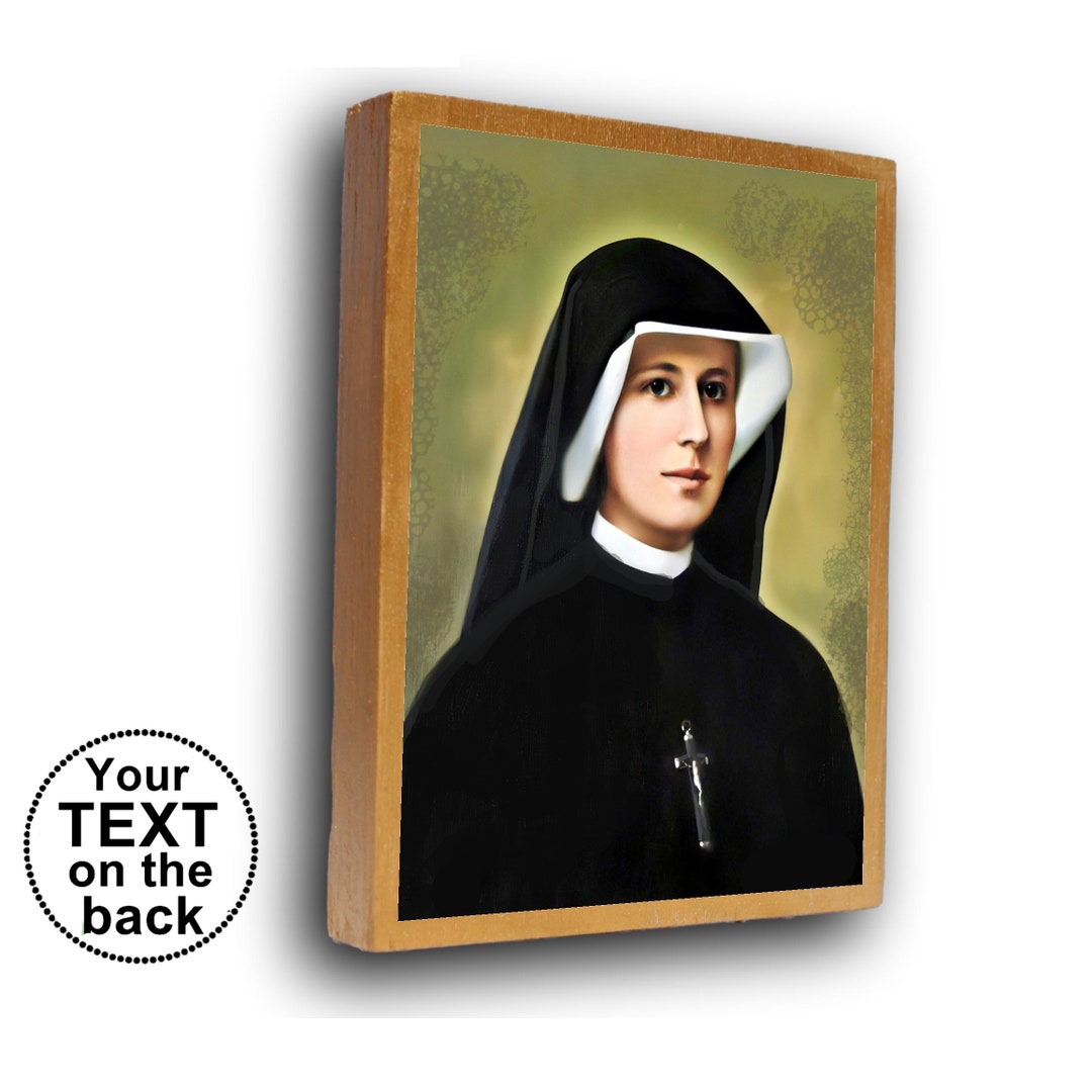 Saint Faustina Icon, St Faustina Kowalska, Divine Mercy Icon, Religious ...