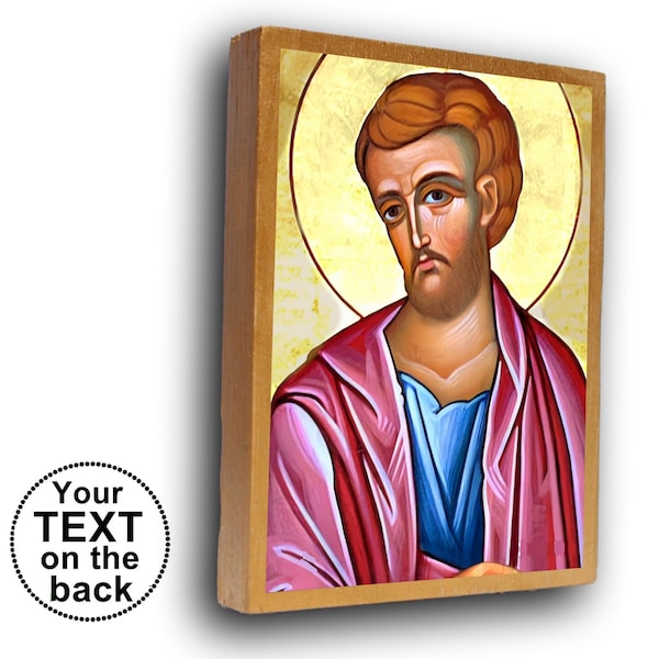 St Nathaniel Icon - Etsy UK