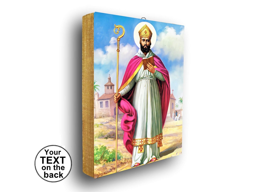 Saint Cyprian Icon, St Cyprian Bishop of Carthage, Byzantine Art, Home ...