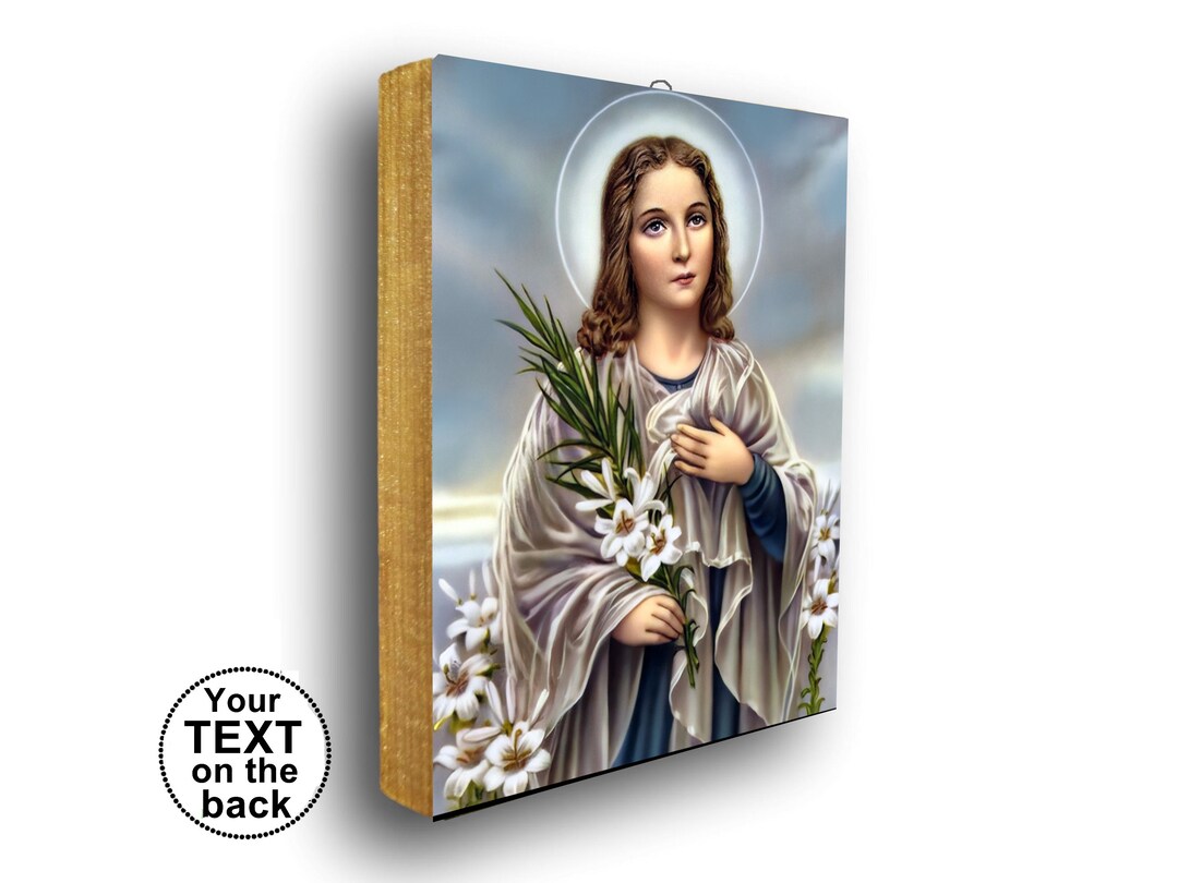 St Maria Goretti Catholic Saints Saint Maria Goretti Icon on - Etsy