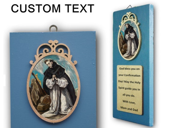 St Dominic De Guzmán Catholic Saints Saint Dominic Icon | Etsy