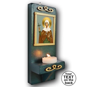 Brigid of Ireland icon personal altar st Brigid Patroness | Etsy