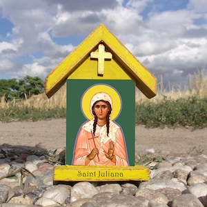 Saint Juliana, Home Blessing, St Juliana, Catholic Icon, Altar Art for ...