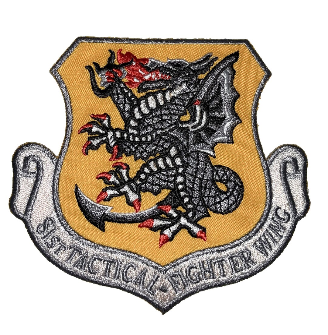 81st Tactical Fighter Wing Patch Hook and Loop - Etsy