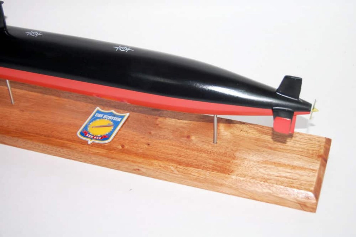 Uss Sunfish Ssn-649 Submarine Model | Etsy