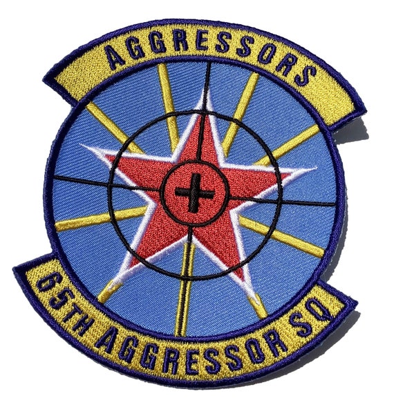 65th Aggressor Squadron Patch Sew On - Etsy