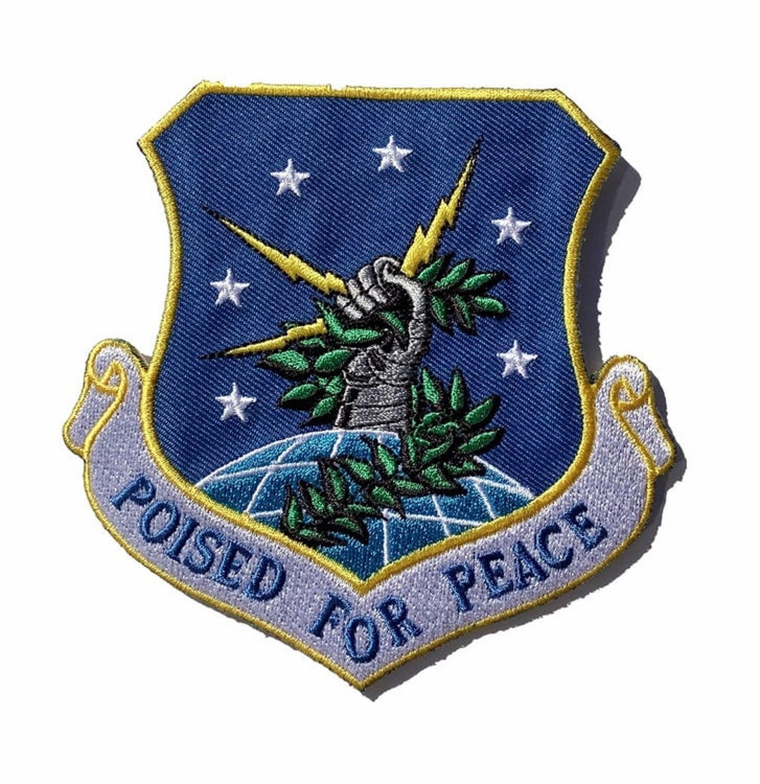 Poised for Peace 91st Missile Wing Patch Plastic Backing - Etsy