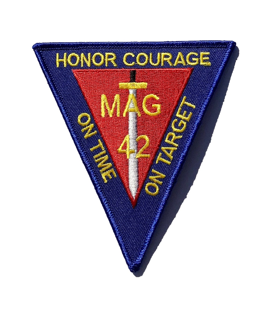 Marine Aircraft Group MAG-42 Patch Plastic Backing/sew On - Etsy