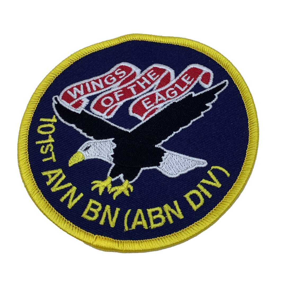 101st Avn Wings of the Eagle Patch Patch With Hook and Loop - Etsy 101st Avn Wings of the Eagle Patch Patch With Hook and Loop - Etsy