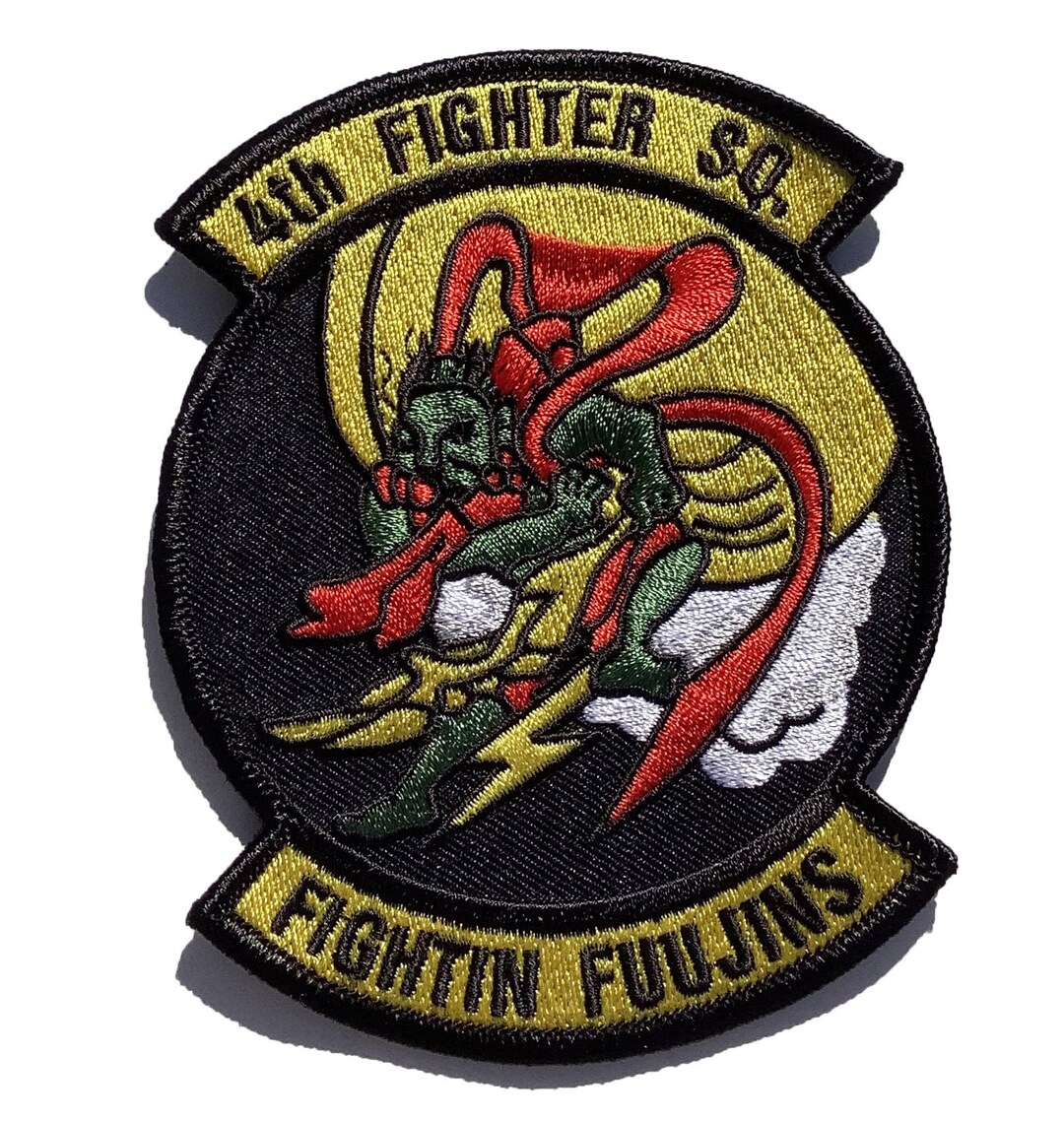4th Fighter Squadron Fighting Fuujins Patch Sew On - Etsy