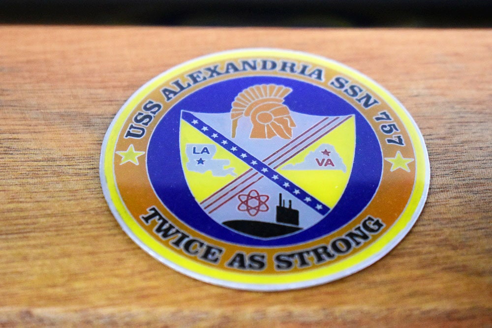 USS Alexandria SSN-757 black Hull Submarine Model | Etsy