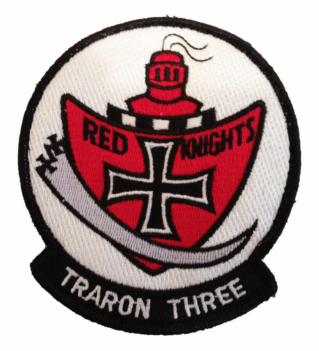 VT-3 Red Knights Squadron Patch Hook and Loop - Etsy