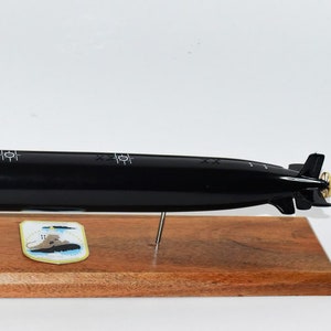USS Montpelier SSN-765 black Hull Submarine Model,navy,scale Model ...
