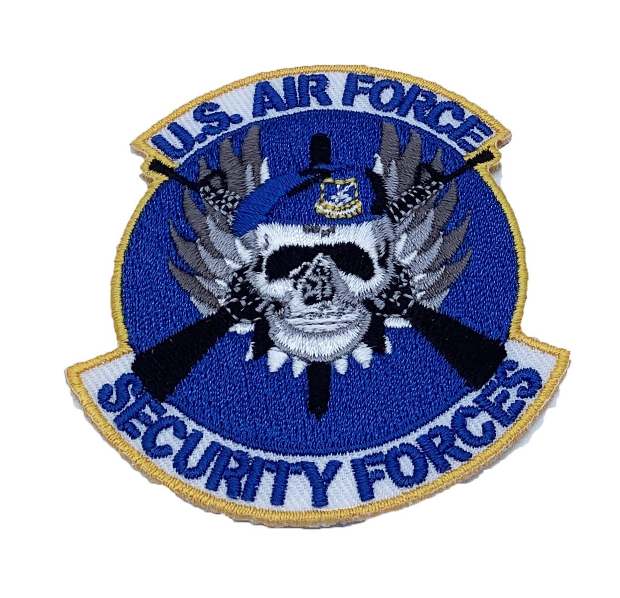 Usaf Security Forces Logo Skull