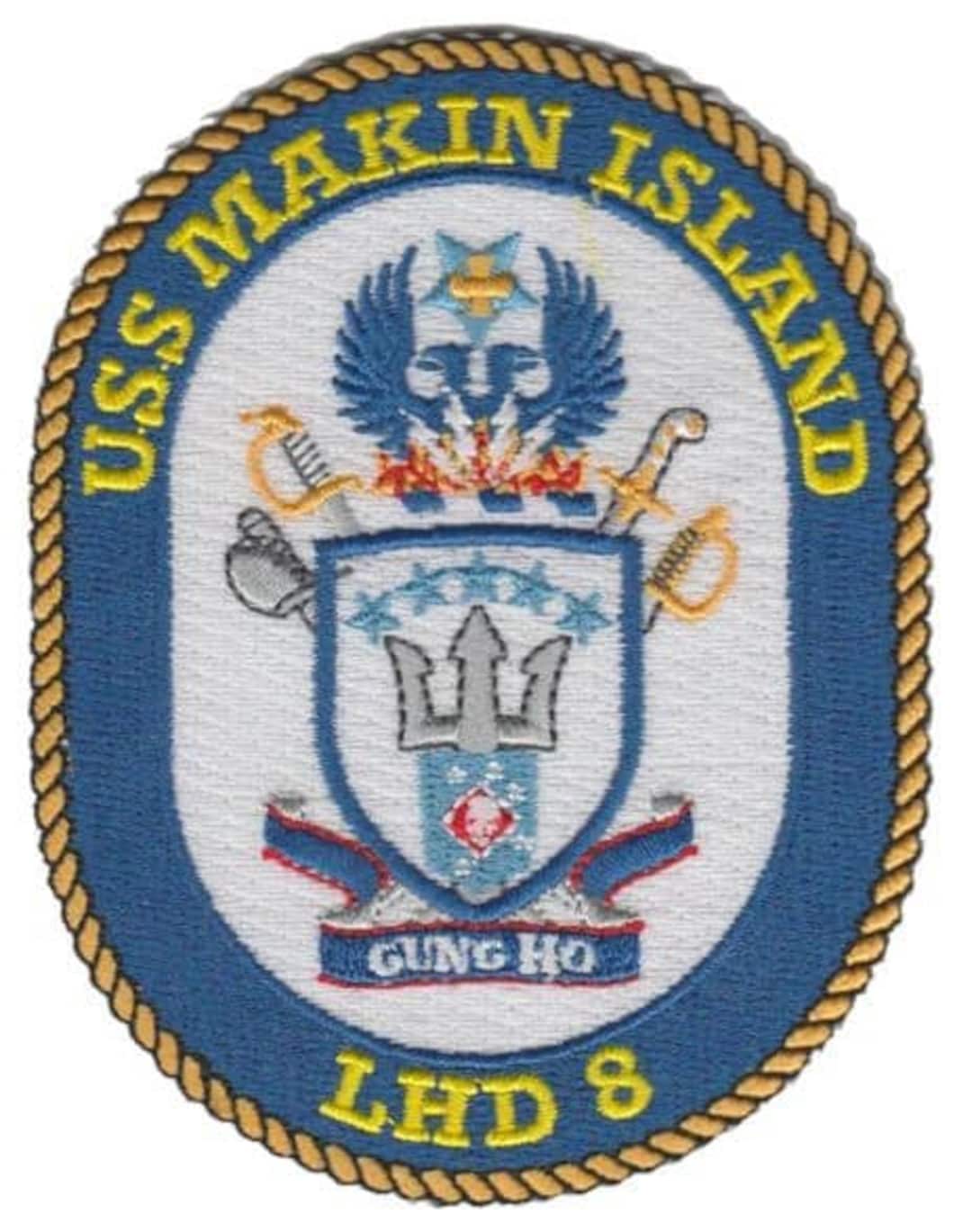 USS Makin Island LHD-8 Patch Sew On - Etsy