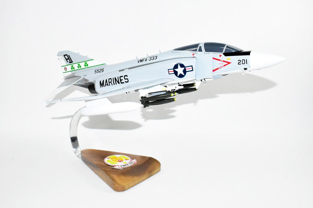 VMFA-333 Fighting Shamrocks F-4j Model - Etsy