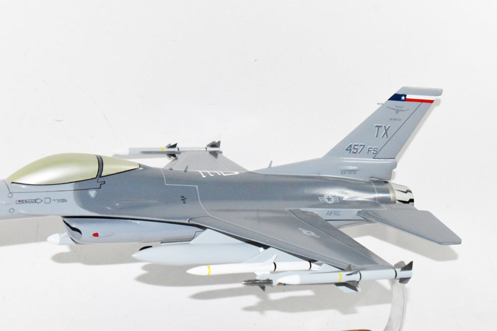 457th FS Spads F-16 Model - Etsy