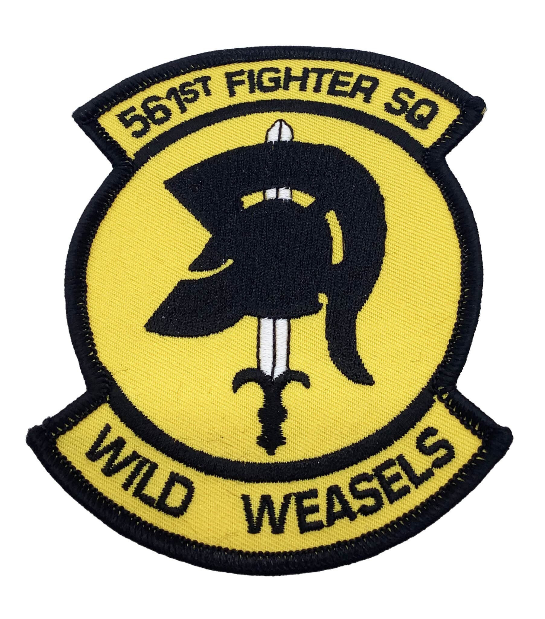 561st Fighter Squadron Patch Plastic Backing - Etsy