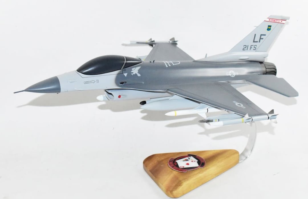 Lockheed Martin F-16 Fighting Falcon 21st Fighter Squadron - Etsy