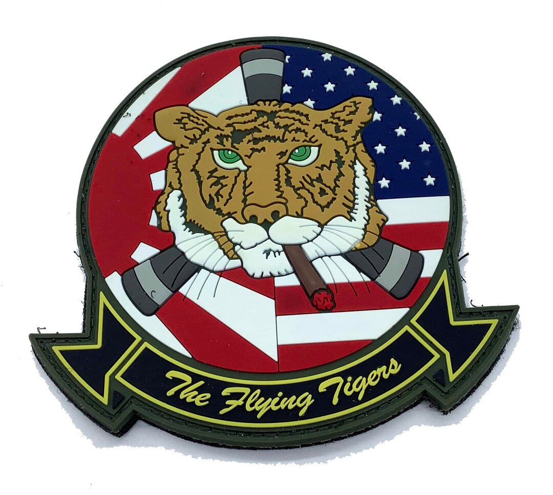 VMM-262 Smoking Tiger PVC Patch With Hook and Loop - Etsy