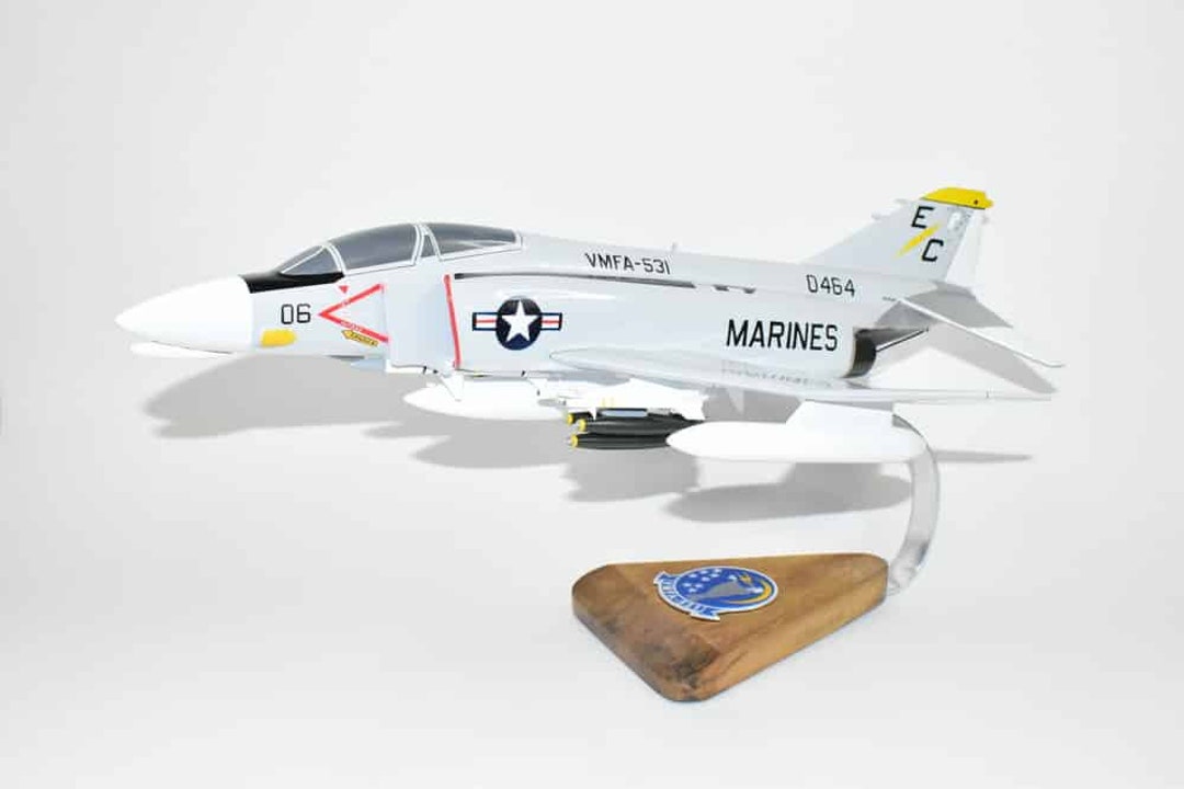 VMFA-531 GREY GHOSTS 1973 F-4B Model 1/42 18 Scale - Etsy
