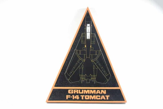 Grumman F-14 Plaque - Etsy