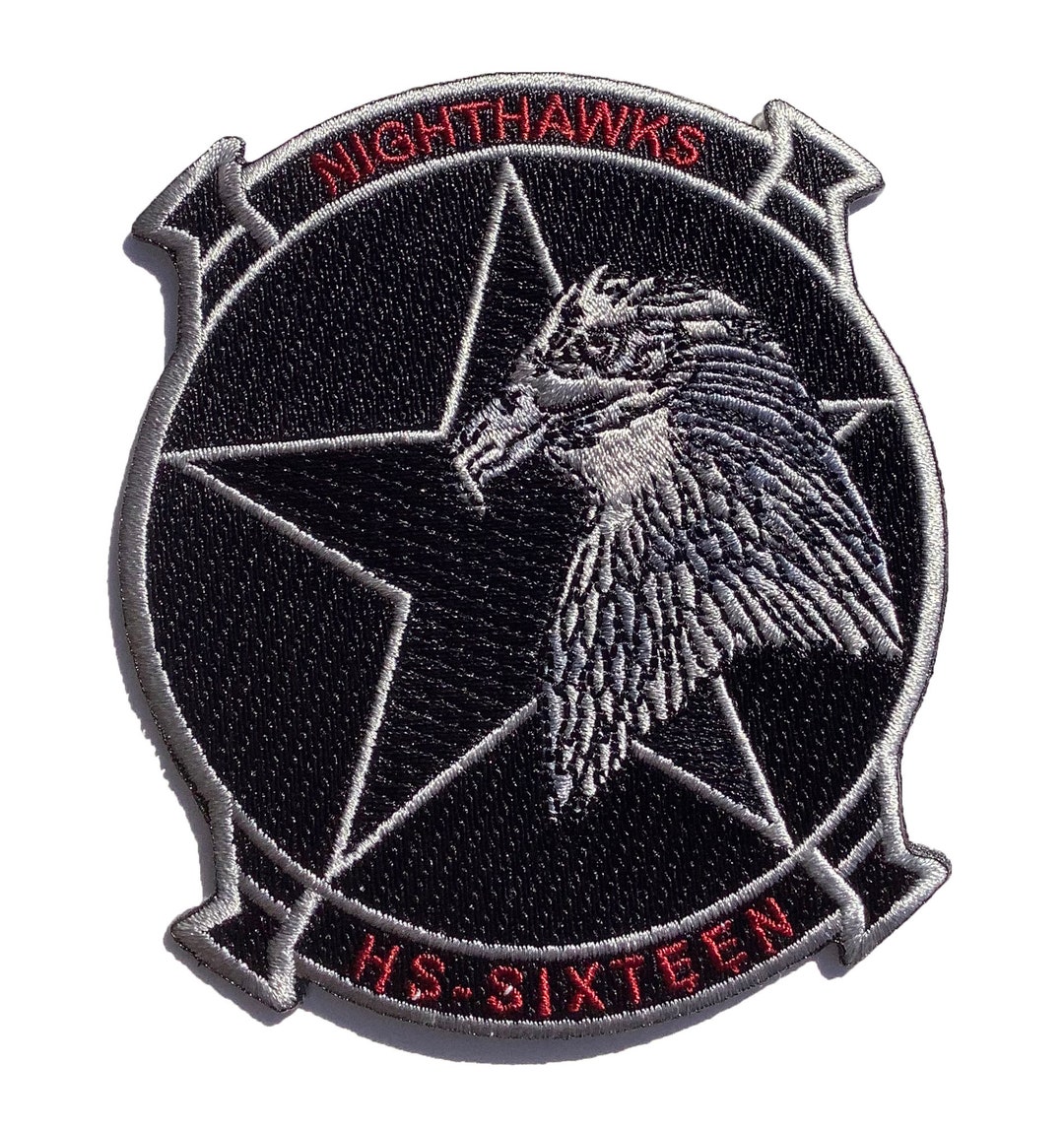 HS-16 Nighthawks Squadron Patch Sew On - Etsy