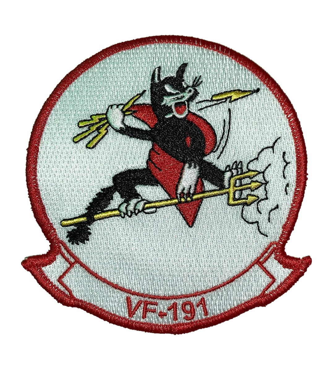 VF-191 Satan's Kittens Squadron Patch Sew On - Etsy