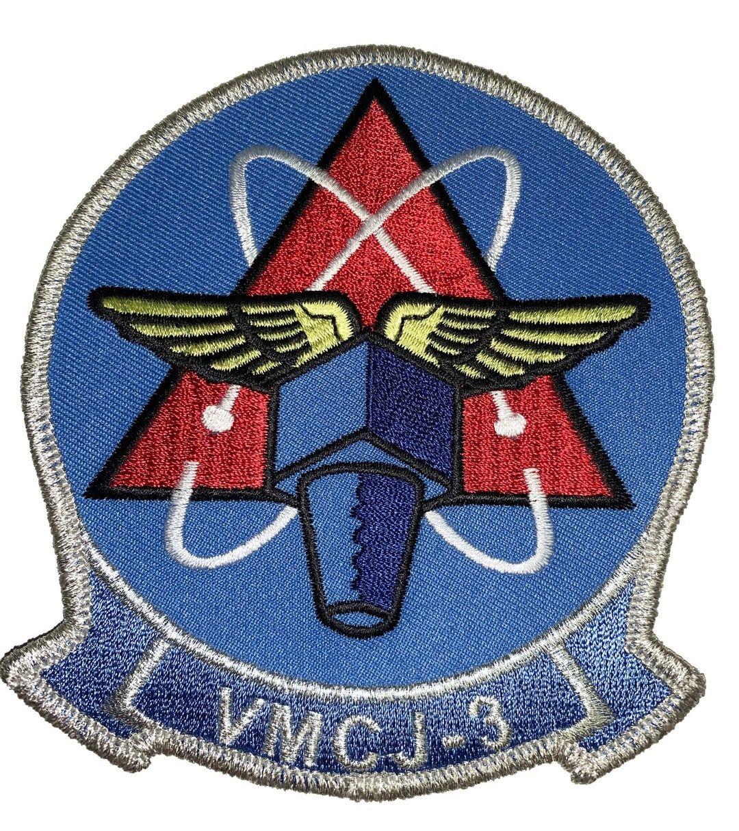Écusson de l'escadron VMCJ-3 à coudre - Etsy France