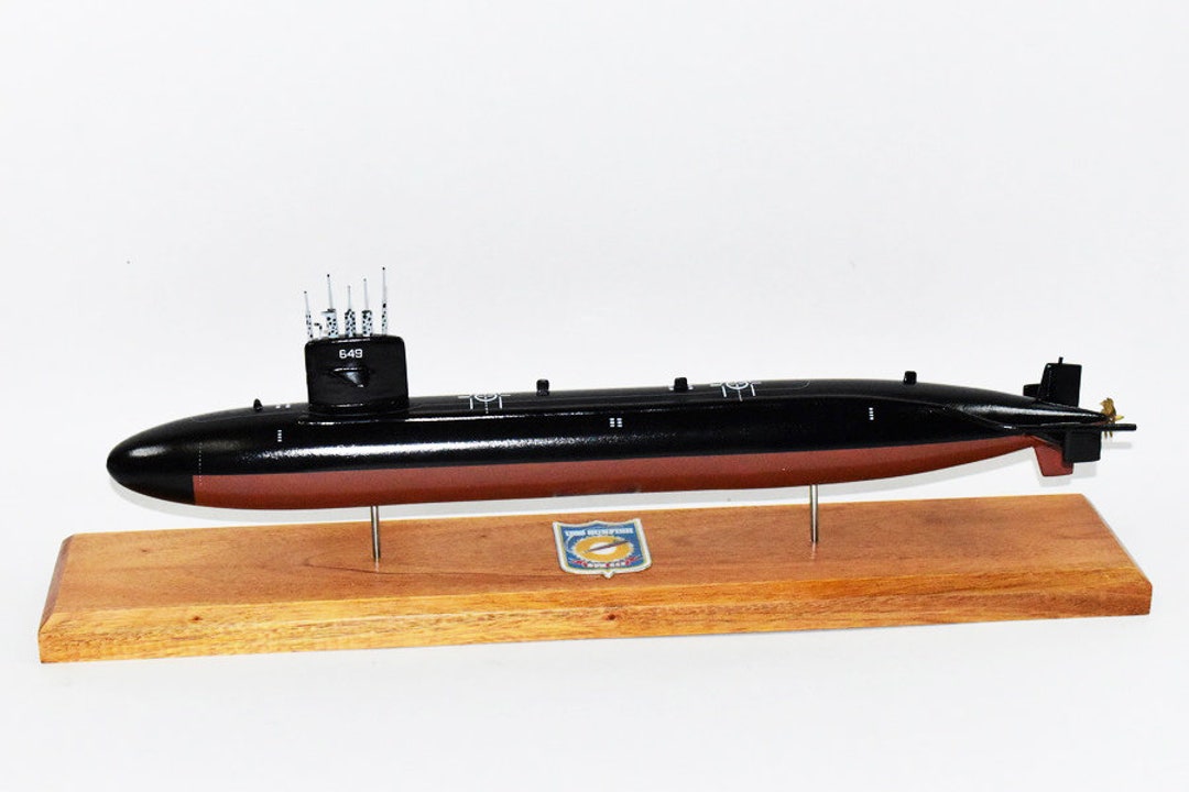 USS Sunfish SSN-649 Sturgeon Class Submarine, US Navy, Scale Model ...