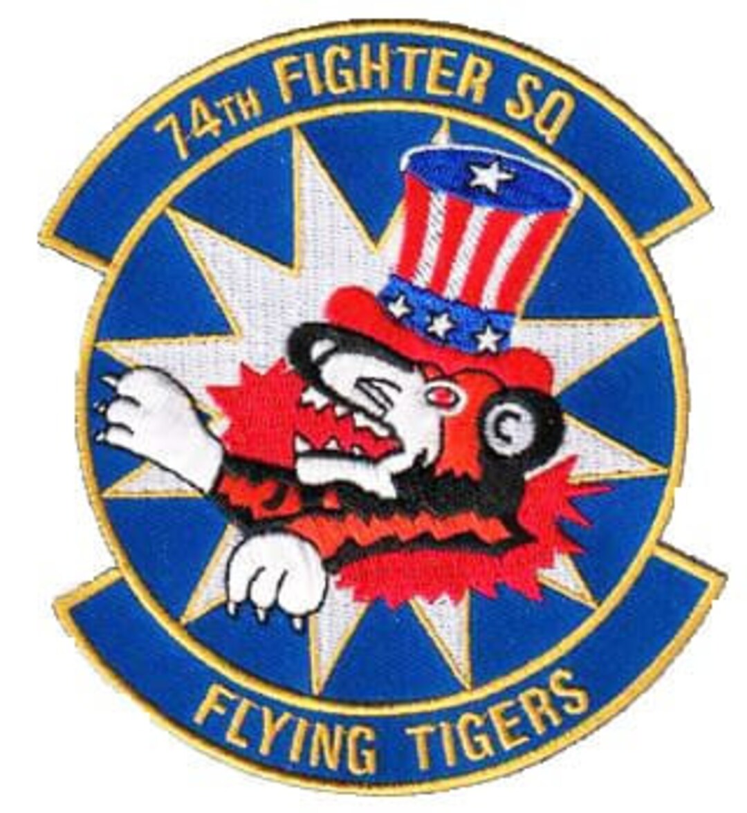 74th Fighter Squadron Flying Tigers Patch Sew On - Etsy