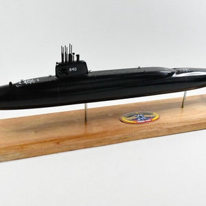 Uss Benjamin Franklin Ssbn-640 Submarine Model - Etsy