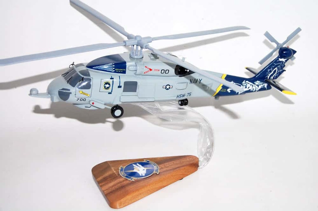 Hsm-75 Wolf Pack cag Mh-60r Seahawk Modèlesikorskymodèle - Etsy France