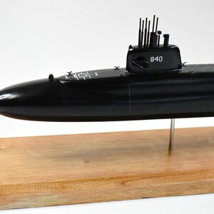 Uss Benjamin Franklin Ssbn-640 Submarine Model - Etsy