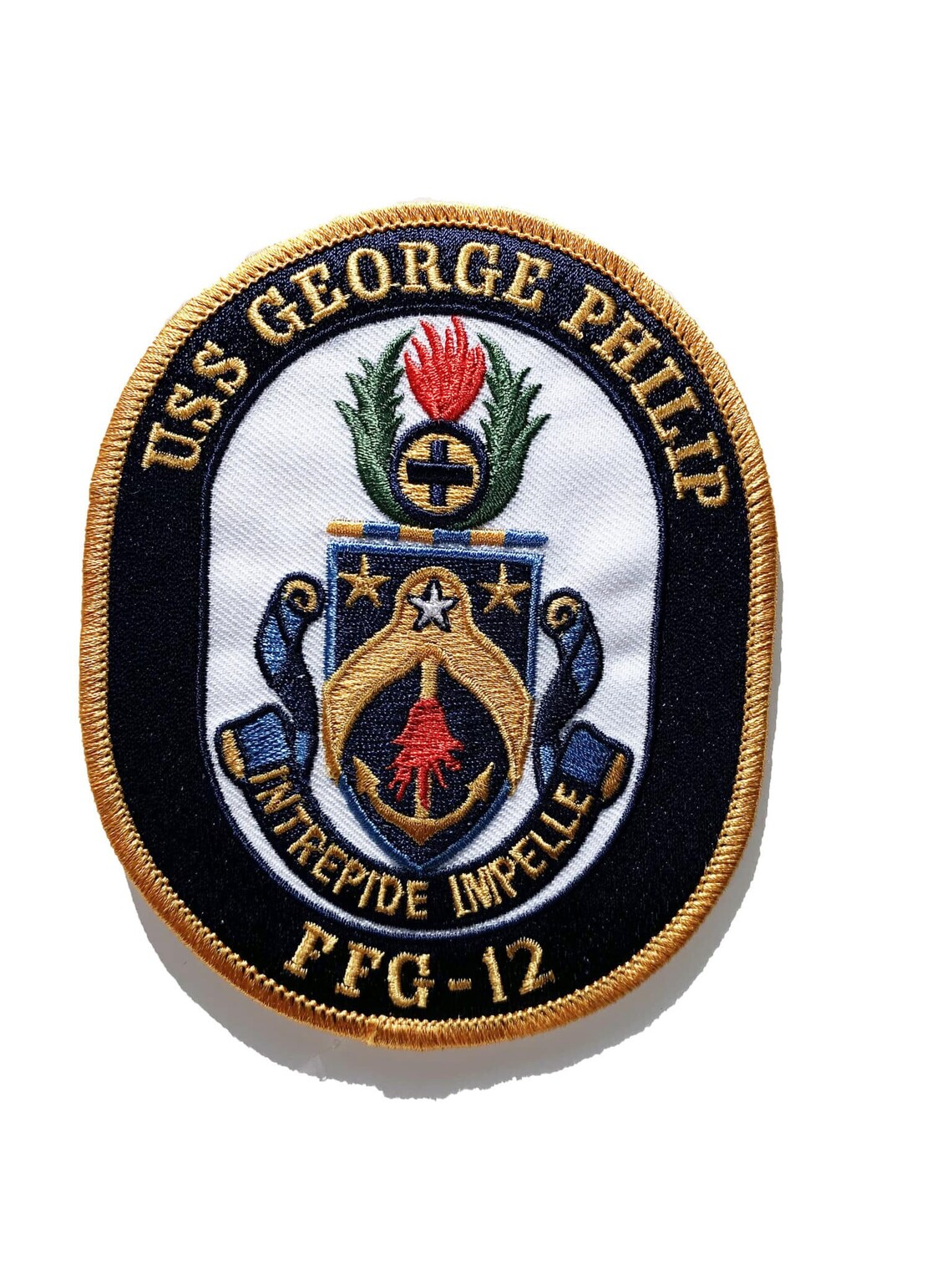 Uss George Philip Ffg-12 Patch Sew On Veteran Gift - Etsy